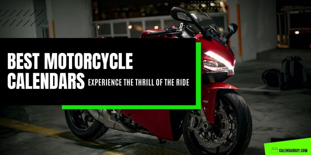 [Top 5] Best Motorcycle Calendars 2025 2026 - CalendarBuy.com